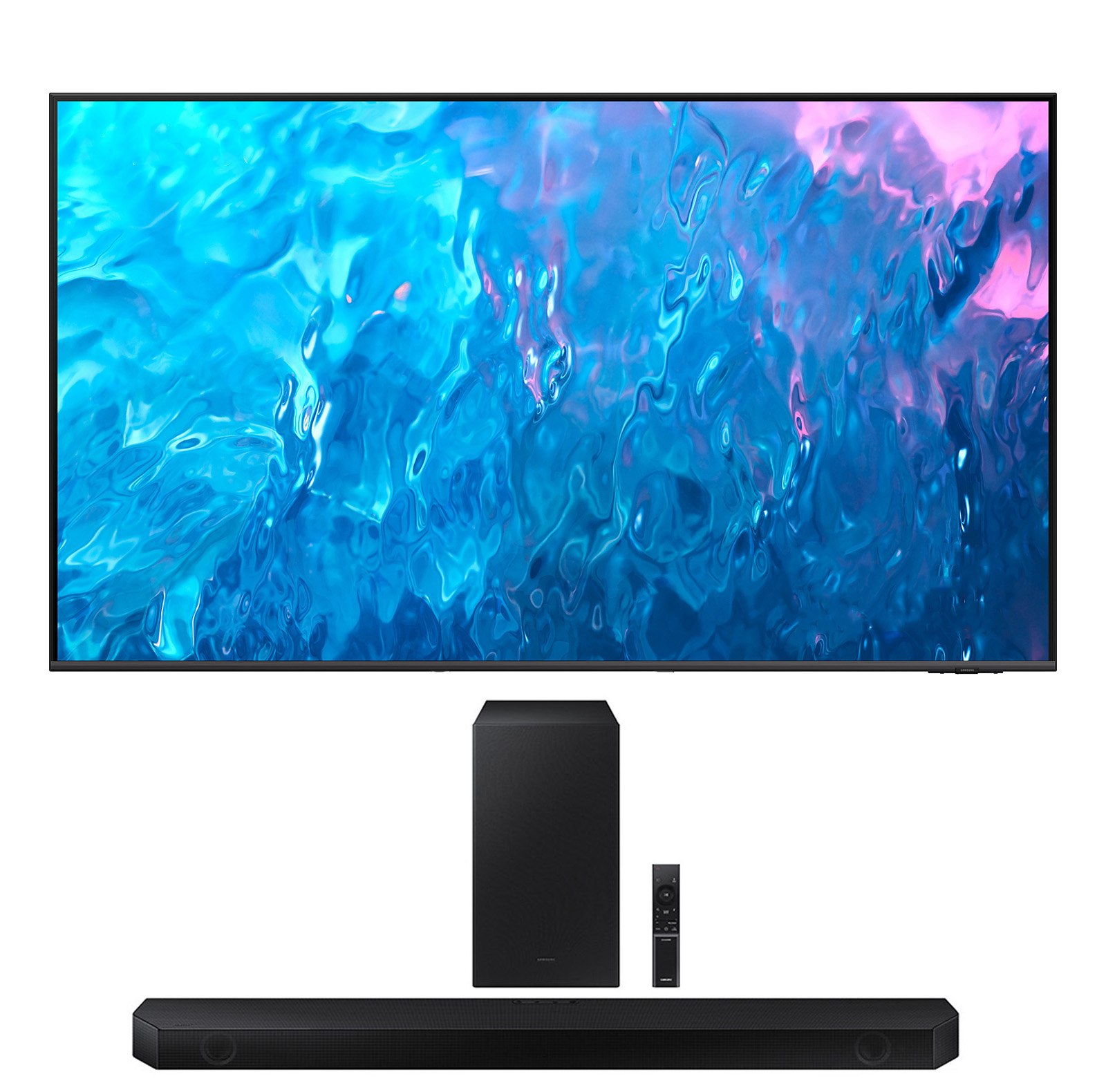 Samsung QN65Q70CAFXZA 65" QLED 4K Quantum HDR Dual LED Smart TV with a ...