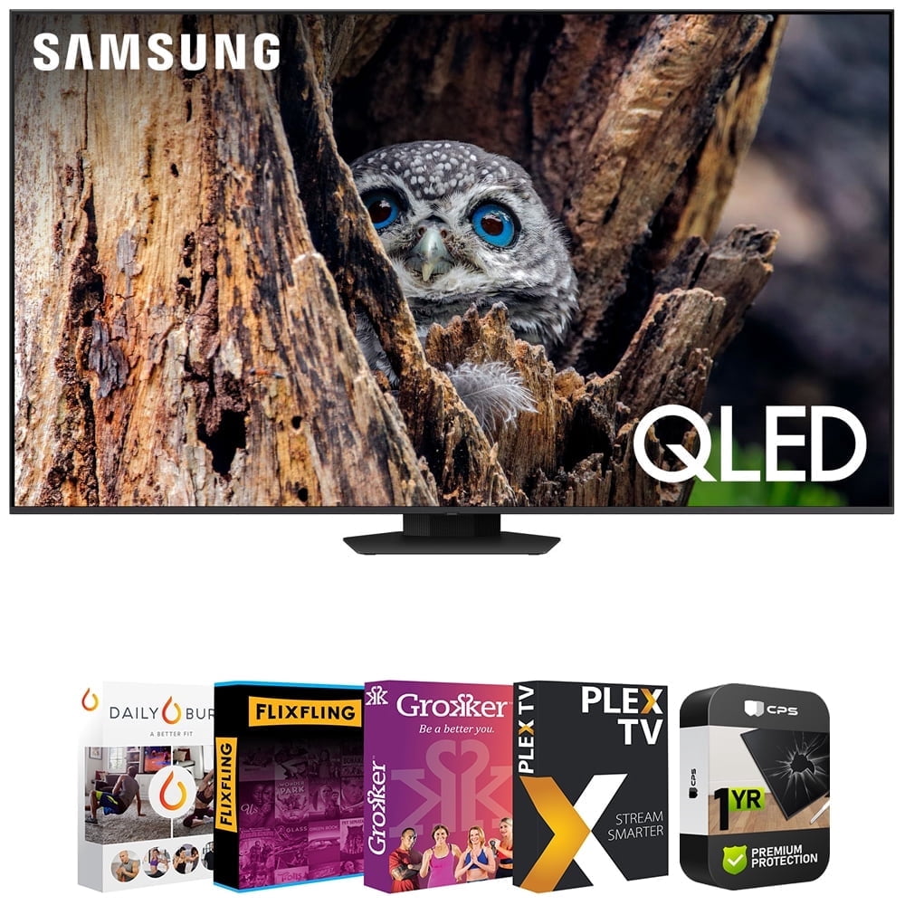 Samsung QN65Q80DAFXZA 65 Inch QLED 4K Smart TV 2024 Bundle with Tech ...