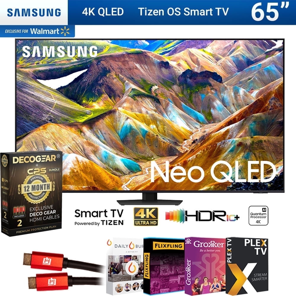 Samsung QN65QN85DBFXZA 65 Inch Neo QLED 4K Smart TV 2024 Bundle with ...