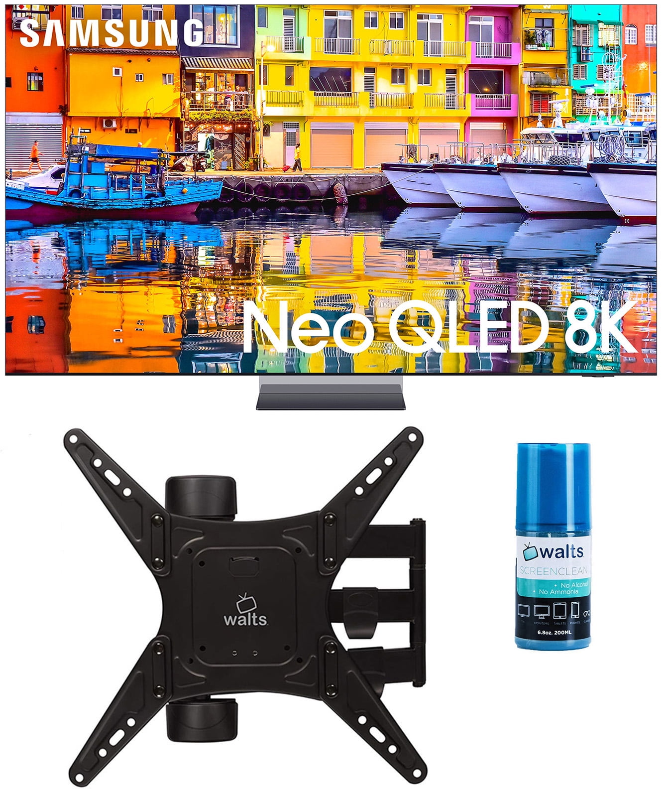 Samsung QN65QN900DFXZA 65 Inch Class QN900D Neo QLED 8K Smart TV with a ...
