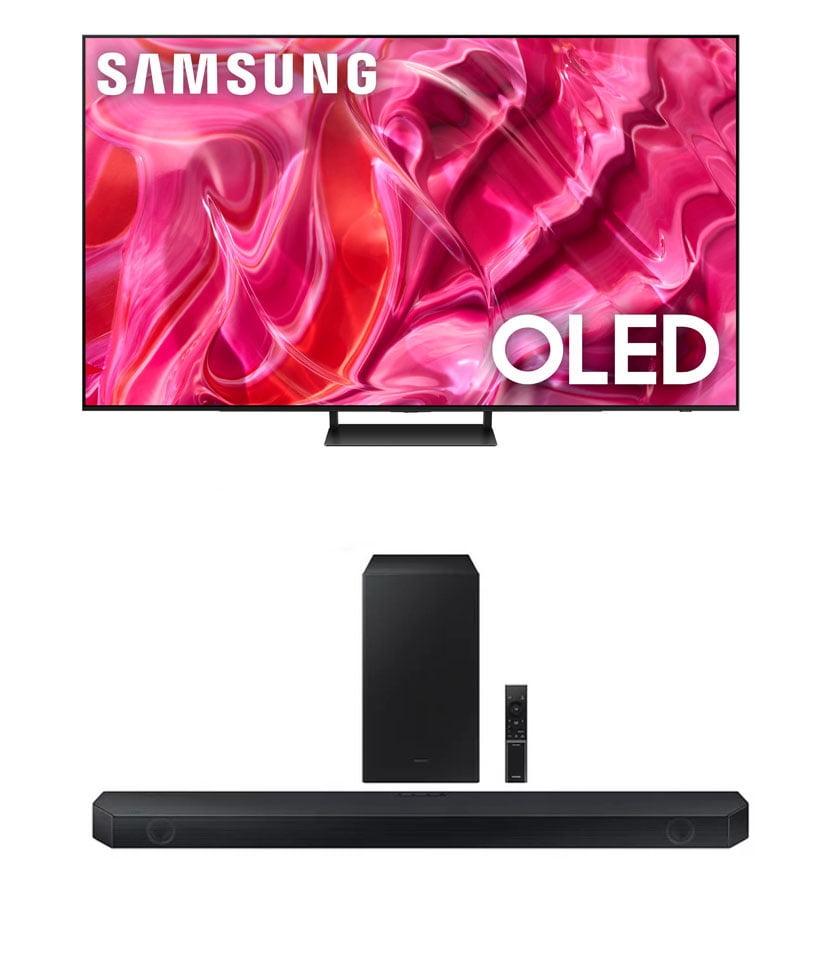 "Samsung 65"" 4K OLED Smart TV QN65S90CAFXZA & HW-Q60B 3.1ch Soundbar ...