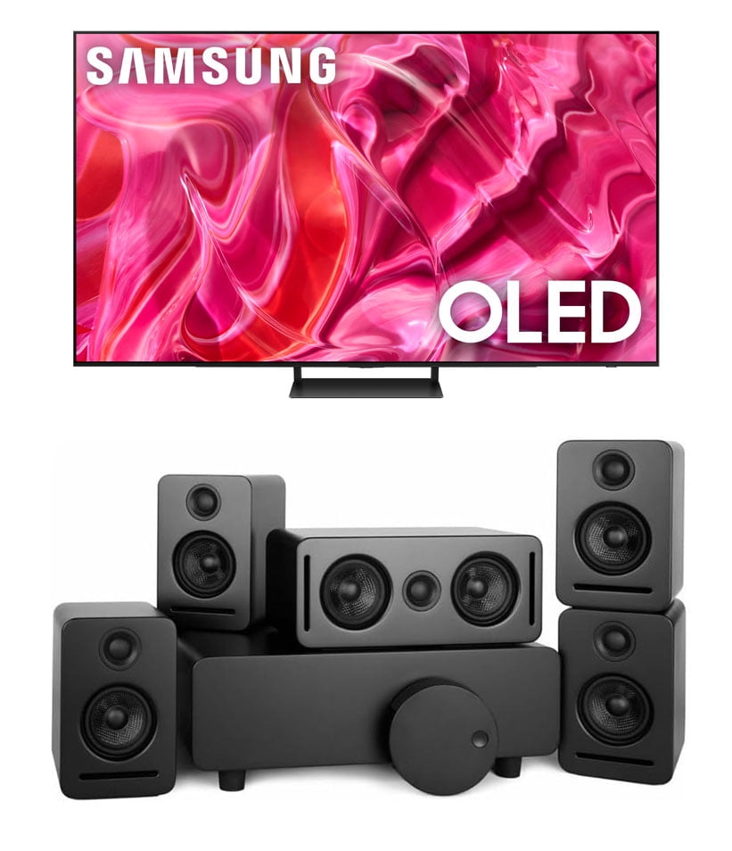 Samsung QN65S90CAFXZA 65 Inch 4K OLED Smart TV with AI Upscaling with a ...