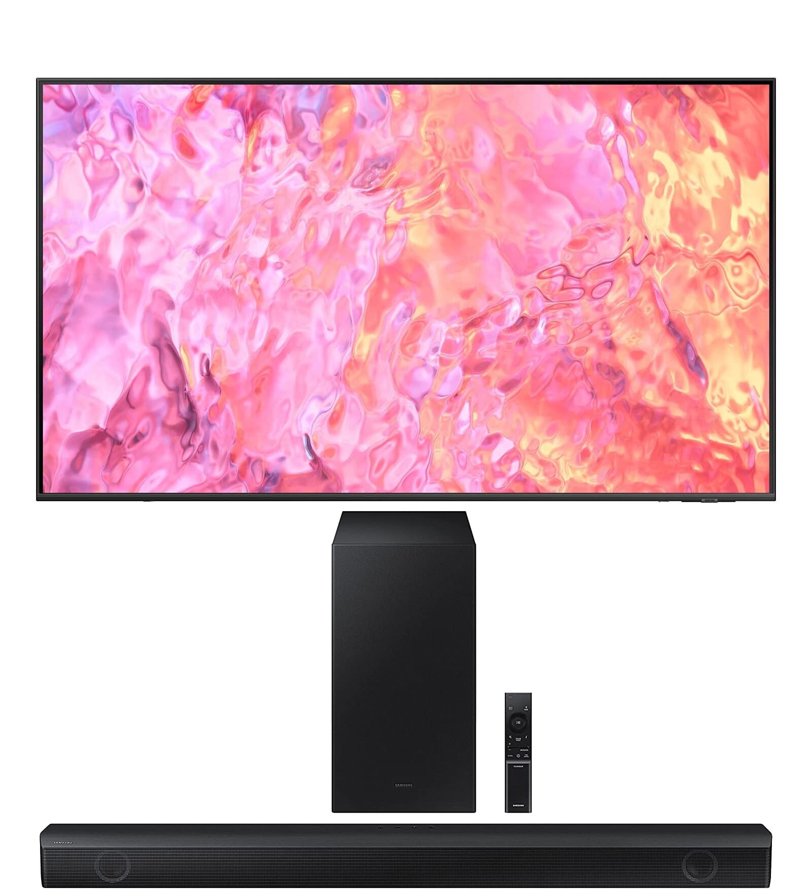 Samsung QN70Q60CAFXZA 70" QLED 4K Quantum HDR Dual LED Smart TV with a ...