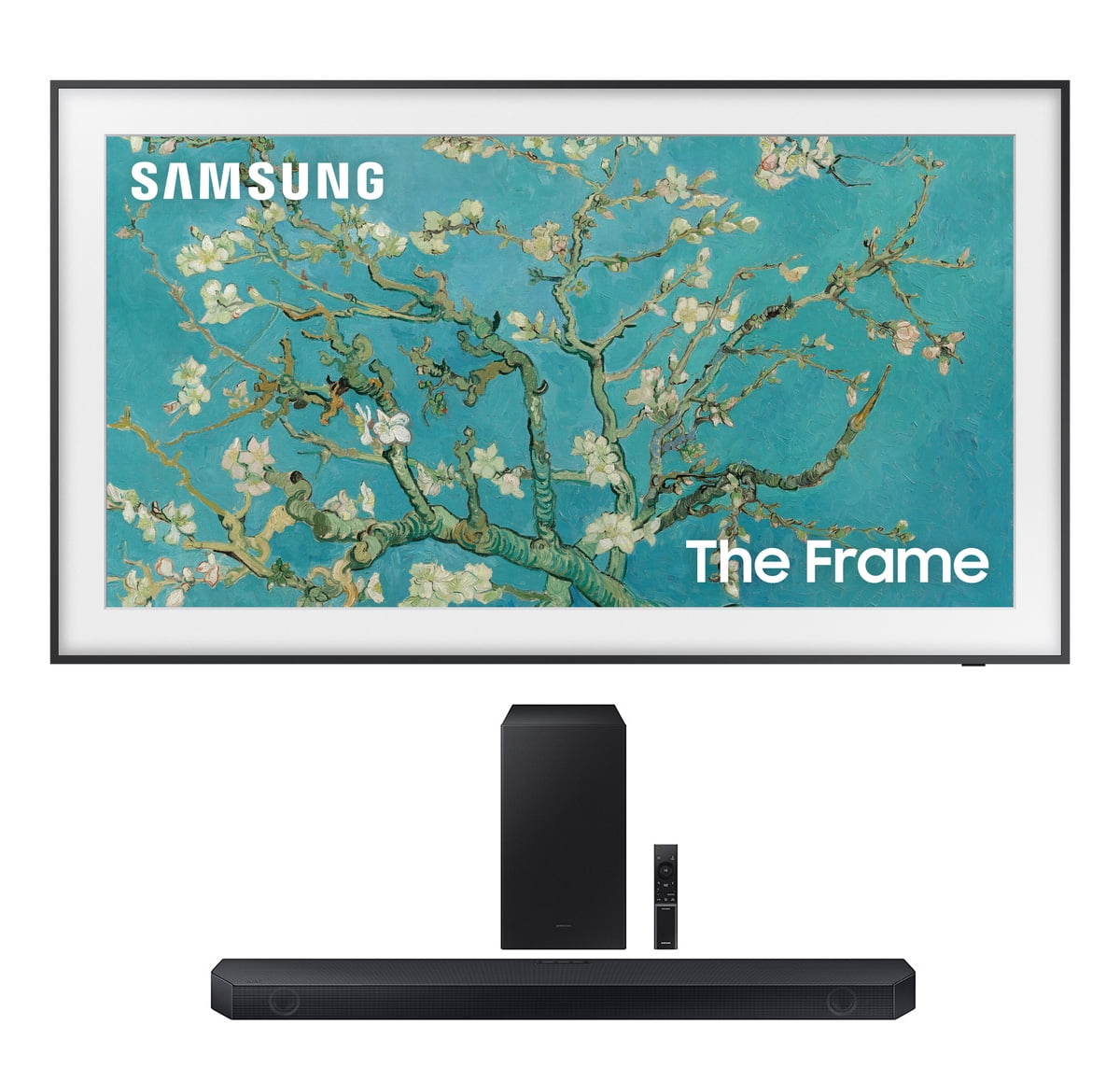 Samsung QN75LS03BAFXZA 75' Frame 4K Art Mode QLED TV & HW-Q60C 3.1ch ...