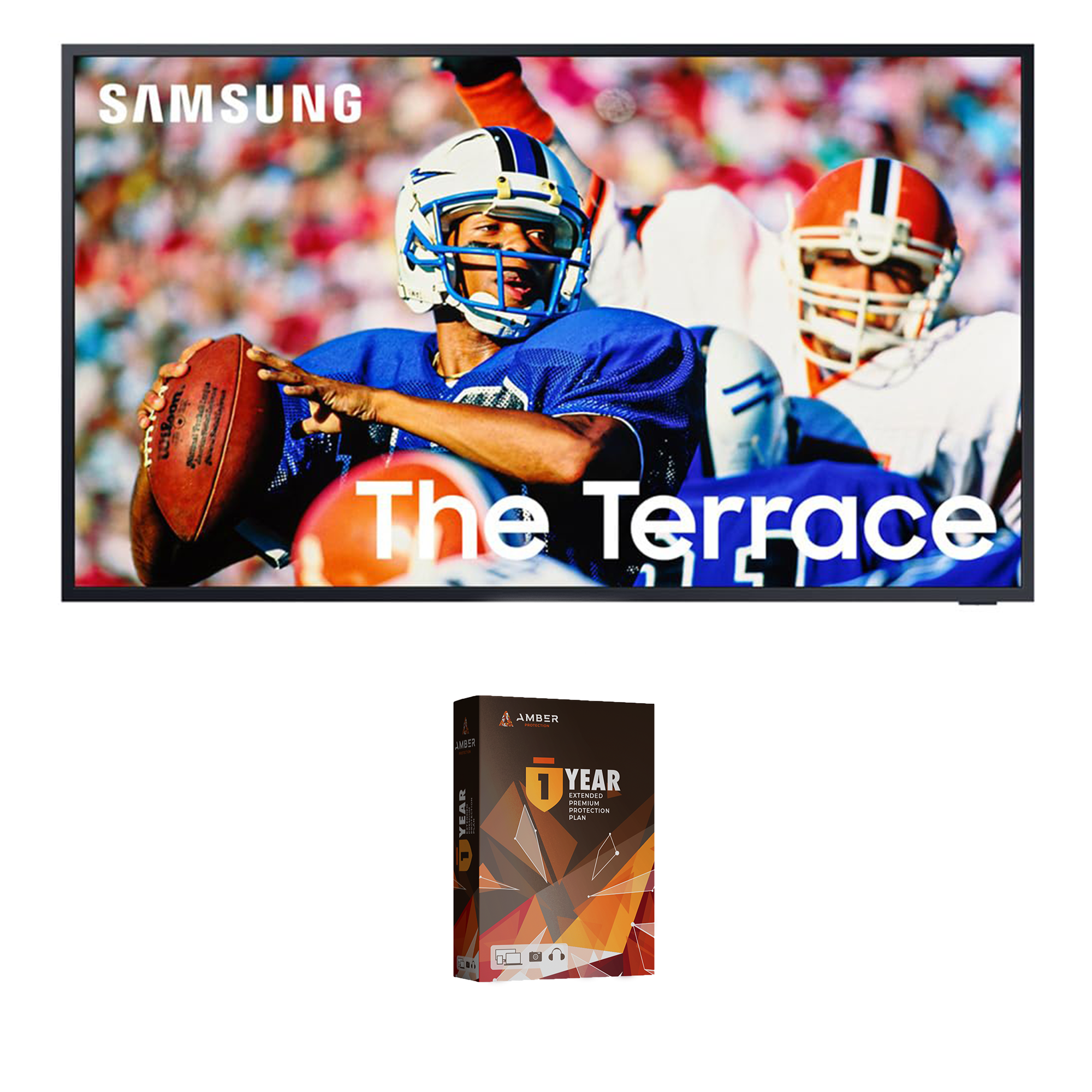 Samsung QN75LST9TA 75 Inch Anti-Glare Full Sun Outdoor QLED 4K Smart TV ...