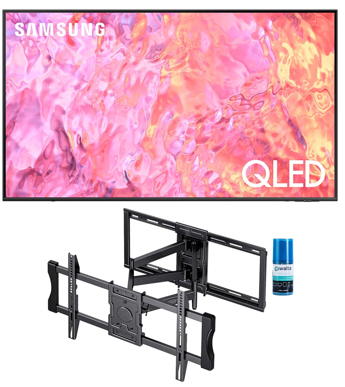 Samsung 75 QLED TV for Reception with Full Motion Mount - Walmart ...