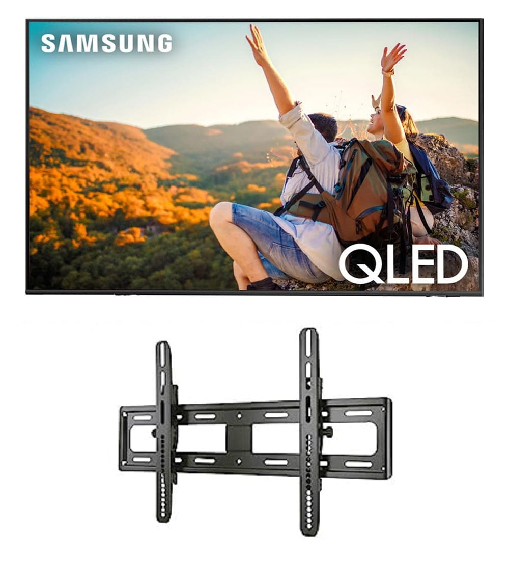 "Samsung 75"" QLED 4K Quantum HDR Dual LED Smart TV with Sanus Tilting ...