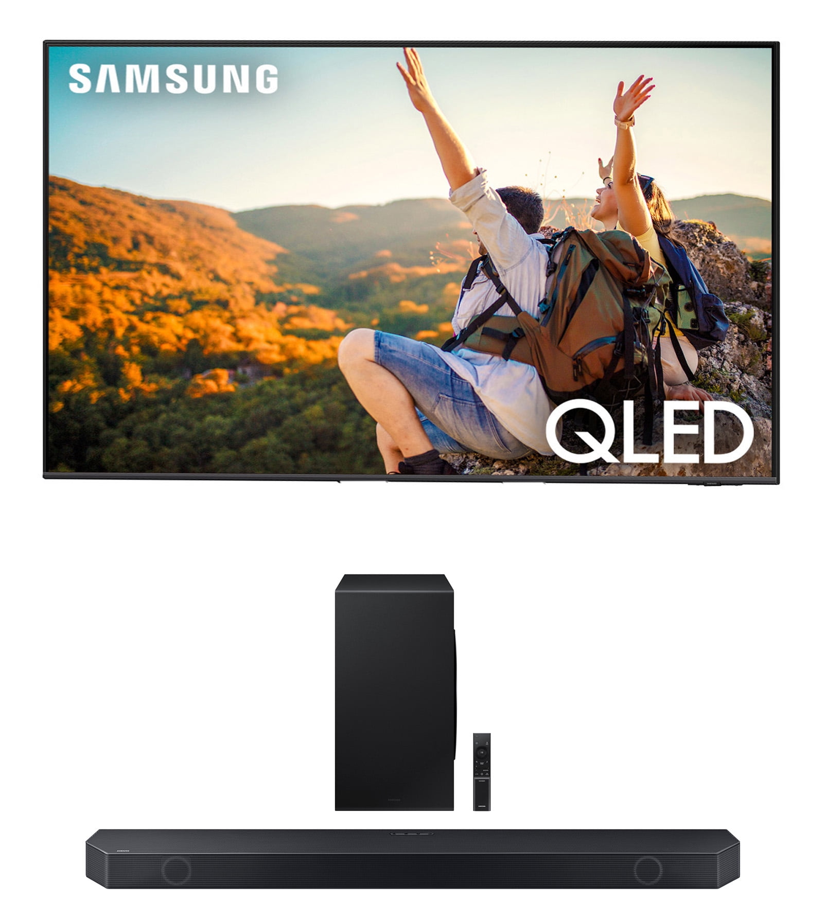 Samsung QN75Q70CAFXZA 75" QLED 4K Smart Televisions with Soundbar ...