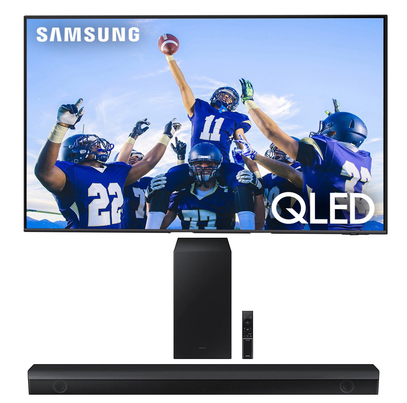 Samsung QN75Q70CAFXZA 75" QLED 4K Quantum HDR Dual LED Smart TV with a ...