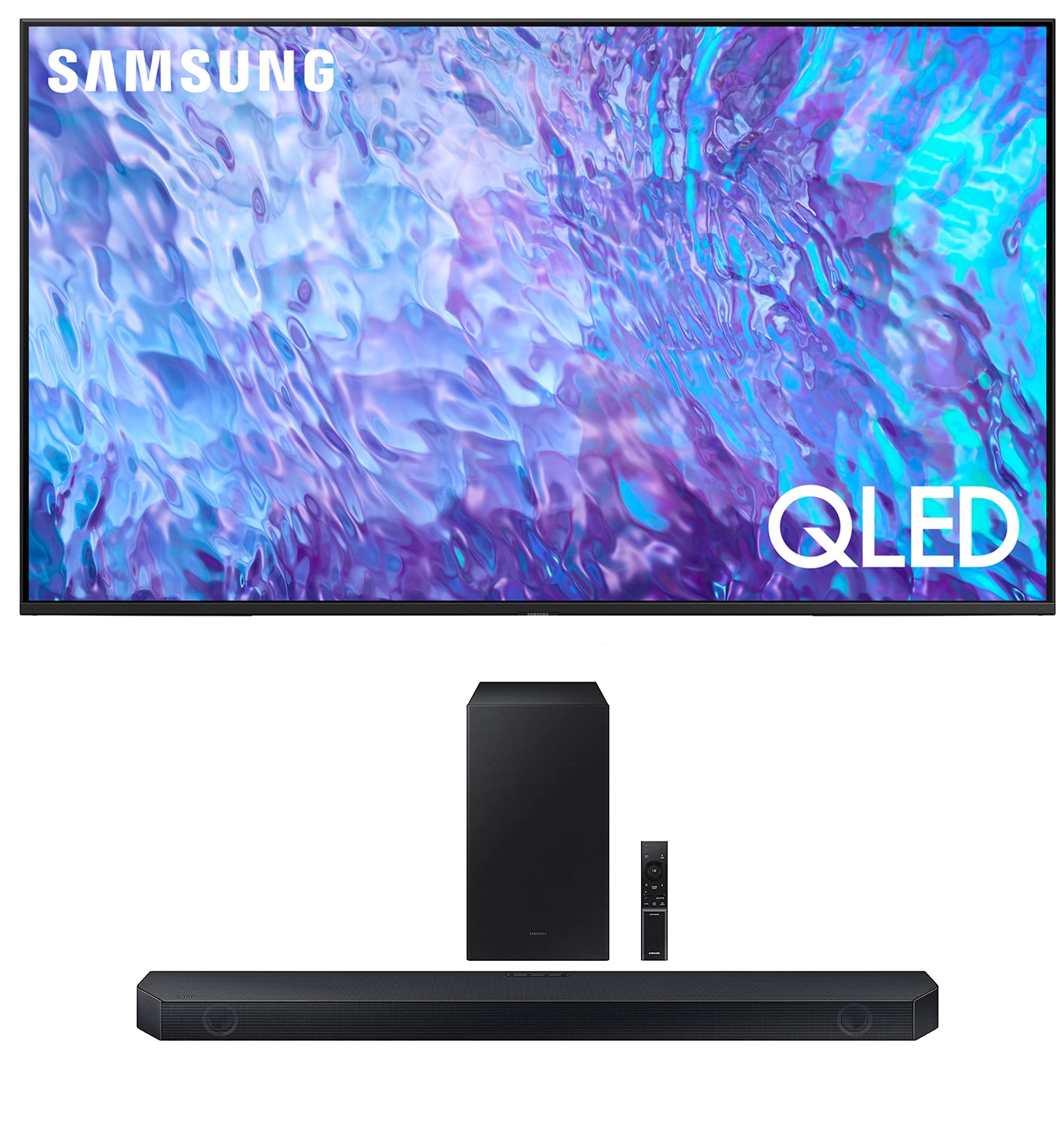 Samsung QN75Q80CAFXZA 75 Inch 4K QLED Direct Full Array with Dolby ...