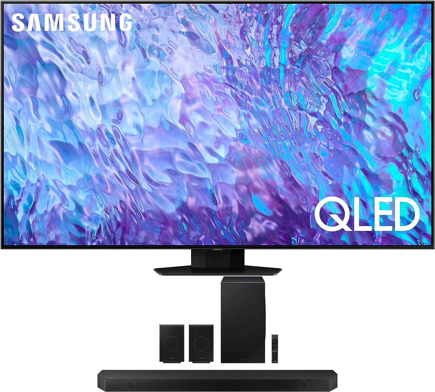 Samsung QN75Q80CAFXZA 75 Inch 4K QLED Direct Full Array with Dolby ...