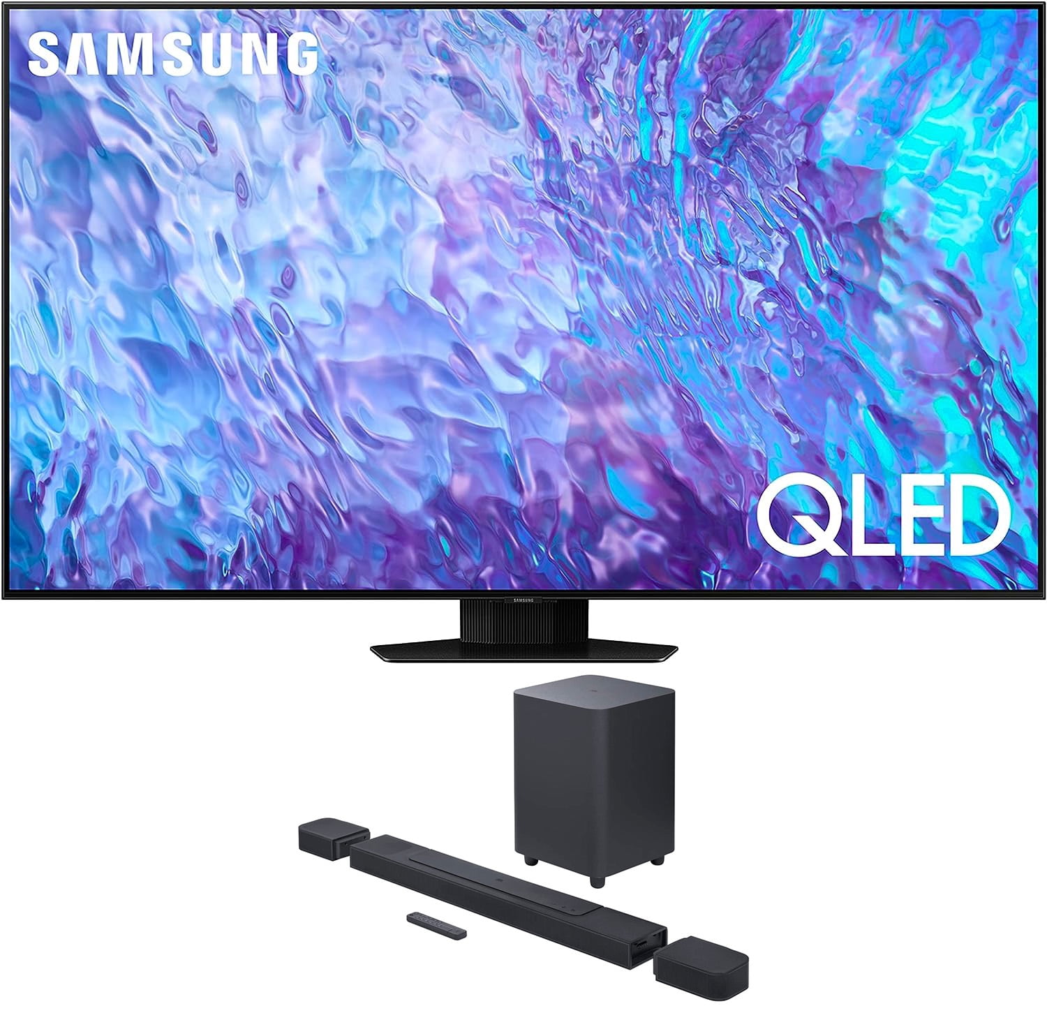 Samsung QN75Q80CAFXZA 75 Inch 4K QLED Direct Full Array with Dolby ...