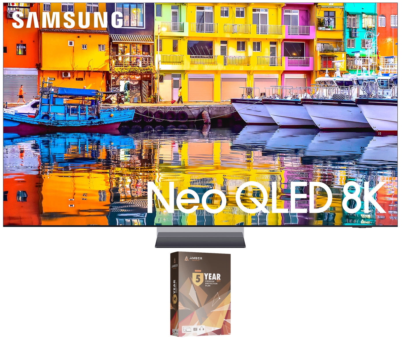 Samsung QN75QN900DFXZA 75 Inch Class QN900D Neo QLED 8K Smart TV with 5 ...