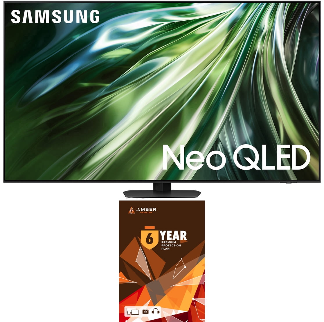 Samsung QN75QN90DAFXZA 75 Inch Neo QLED TV with 4K AI Upscaling and 6 ...
