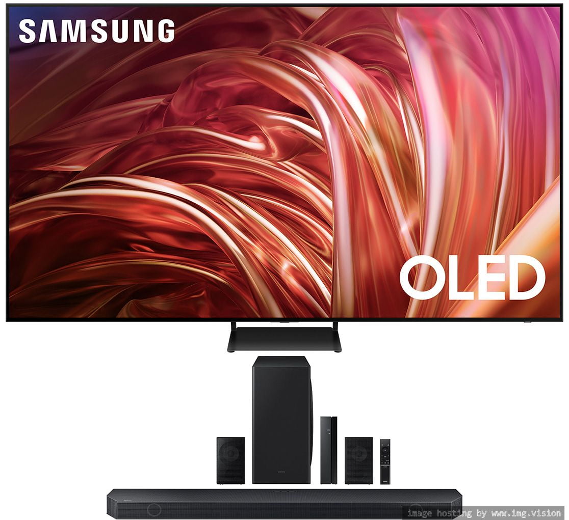 Samsung QN77S85DAEXZA 77 Inch OLED 4K Smart TV with Q-Symphony with a ...