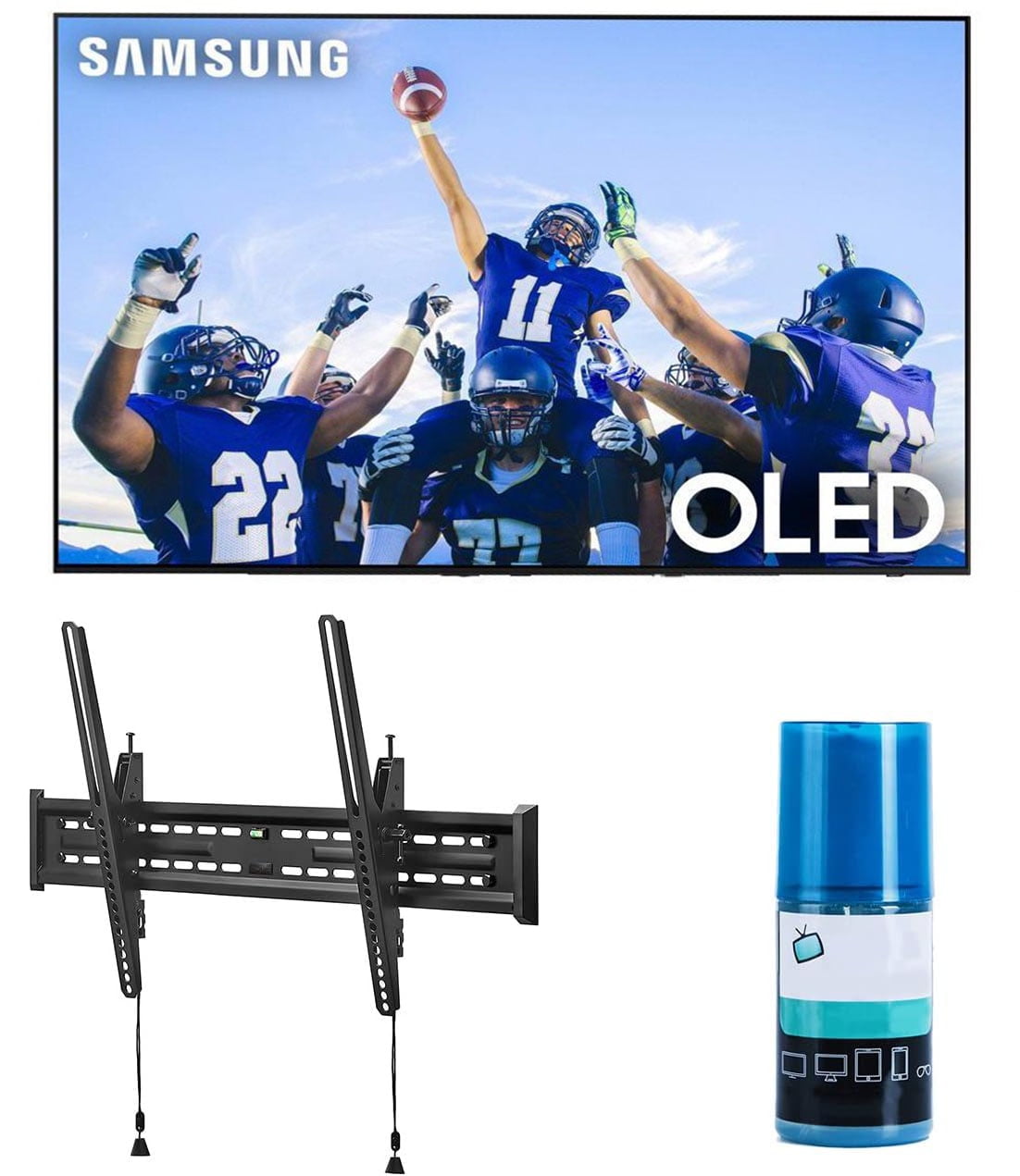 "High frame Rate 4K Samsung QN77S90CAFXZA 77"" OLED Smart TV AI ...