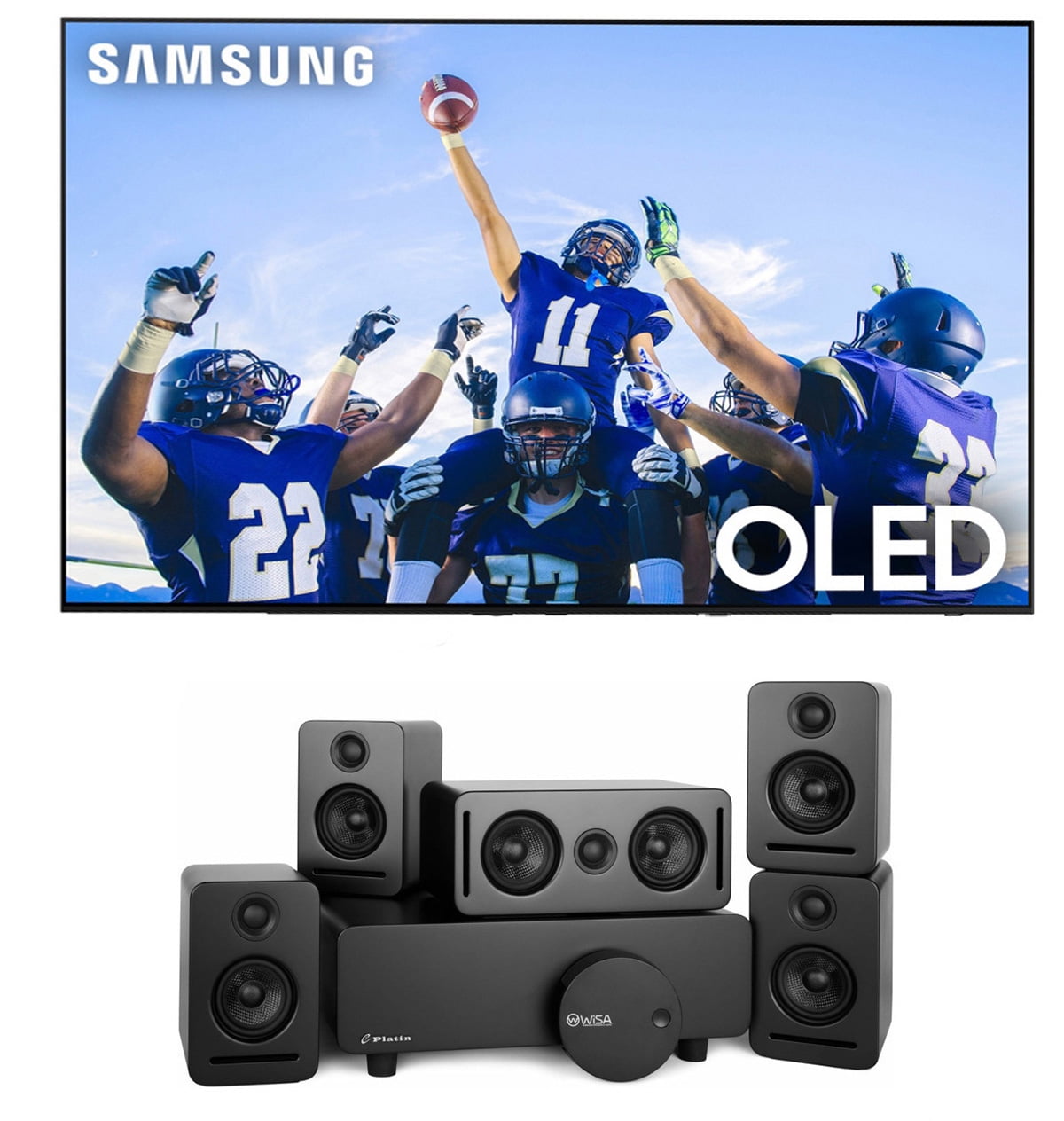 Samsung QN77S90CAFXZA 77 Inch 4K OLED Smart TV with AI Upscaling with a ...