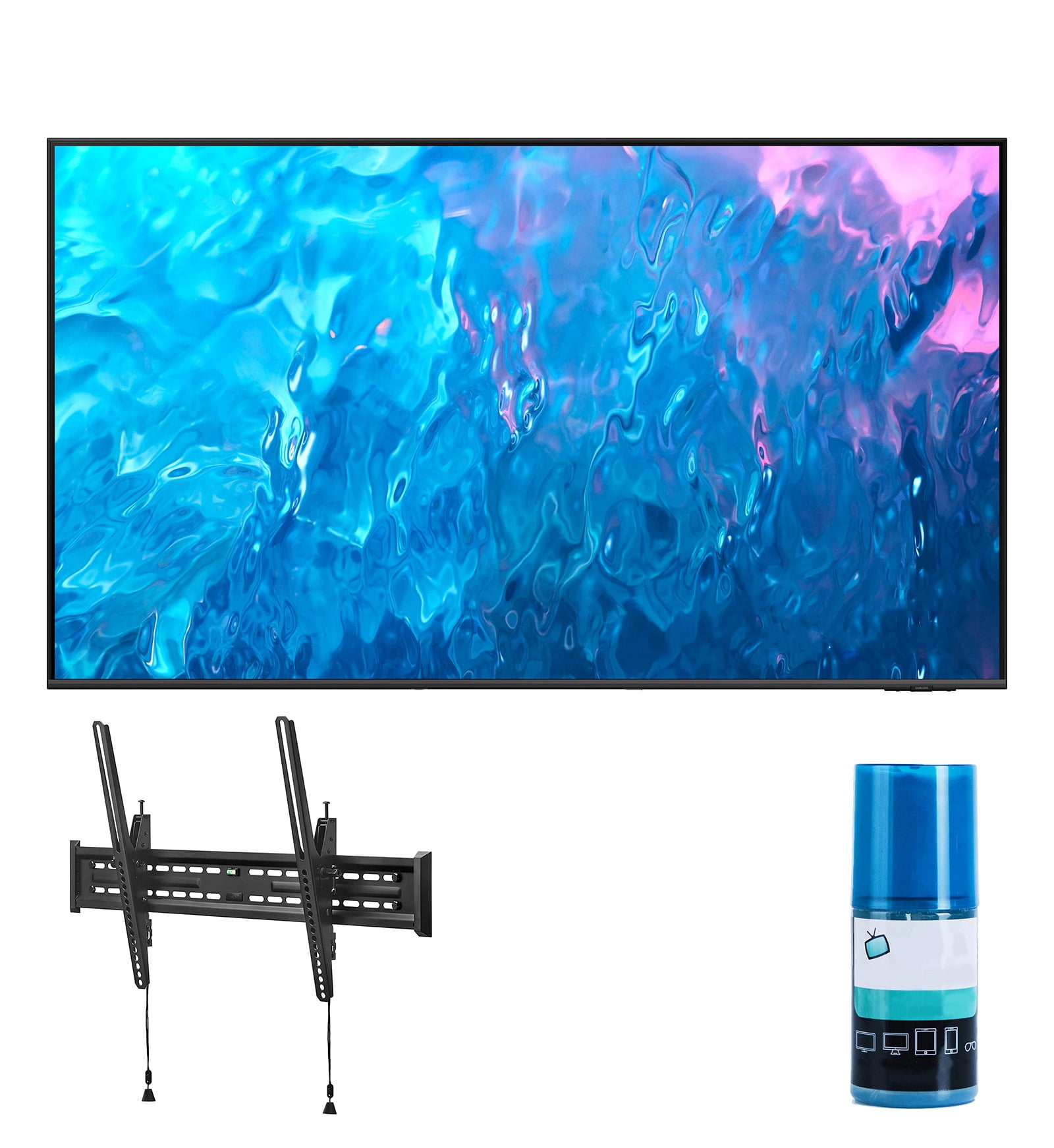 "Samsung 85"" QLED 4K Smart TV QN85Q70CAFXZA, Quantum HDR, Dual LED ...