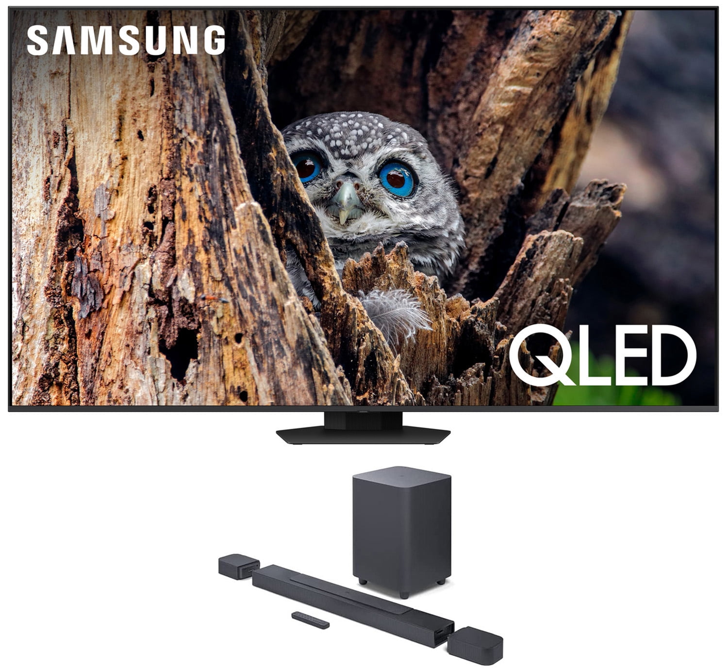 Samsung QN85Q80DAFXZA 85 Inch QLED 4K Quantum HDR Plus Smart TV with a ...