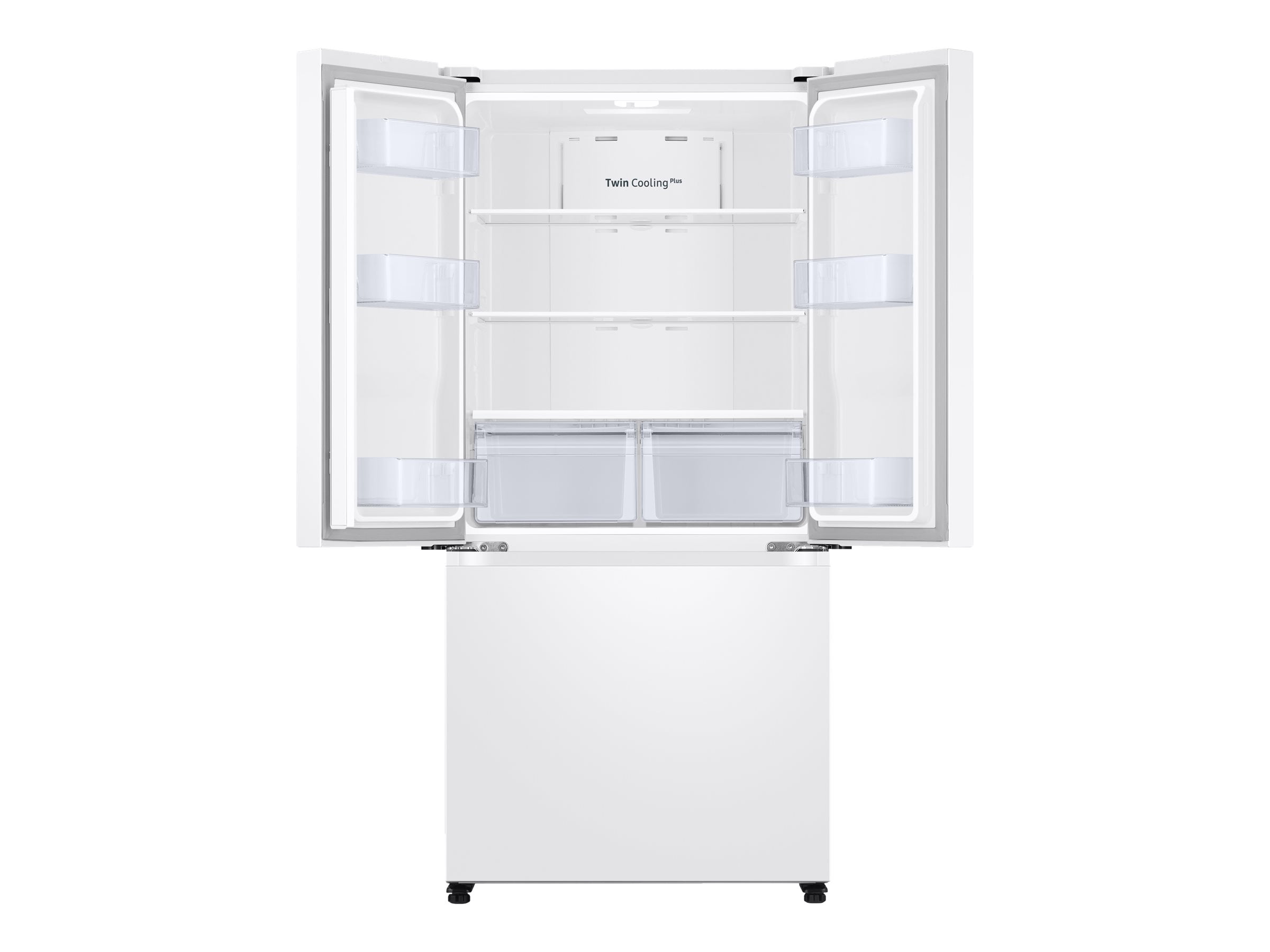 Samsung RF18A5101WW - Refrigerator/freezer - french door bottom freezer ...