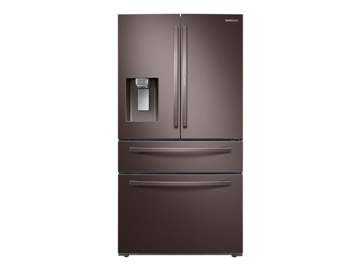 Samsung 22 cu. ft. 4-Door French Door, Counter Depth Refrigerator with ...
