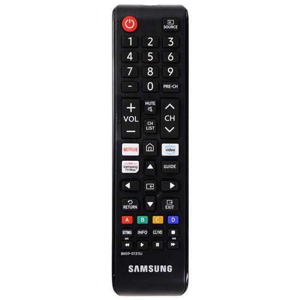 Samsung Remote Control (BN59-01315J) with Netflix Hotkey for Select TVs ...