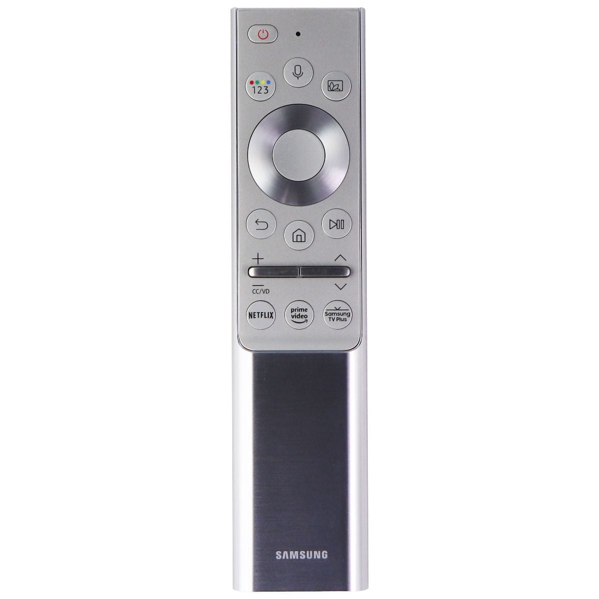 Samsung Remote Control (BN59-01346A / RMCWPT1AP1) for TVs - Silver ...