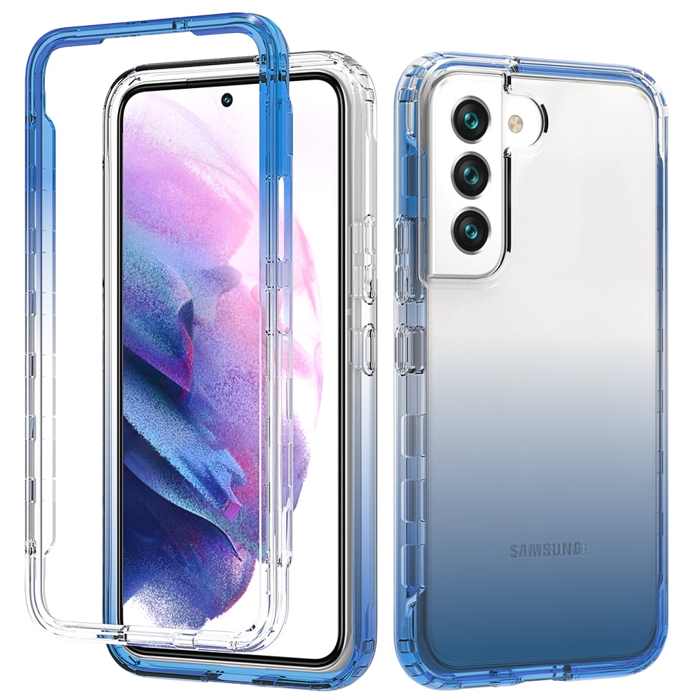 Samsung S21 FE Case 5G, Full Body Clear Bumper Protection Case [with ...