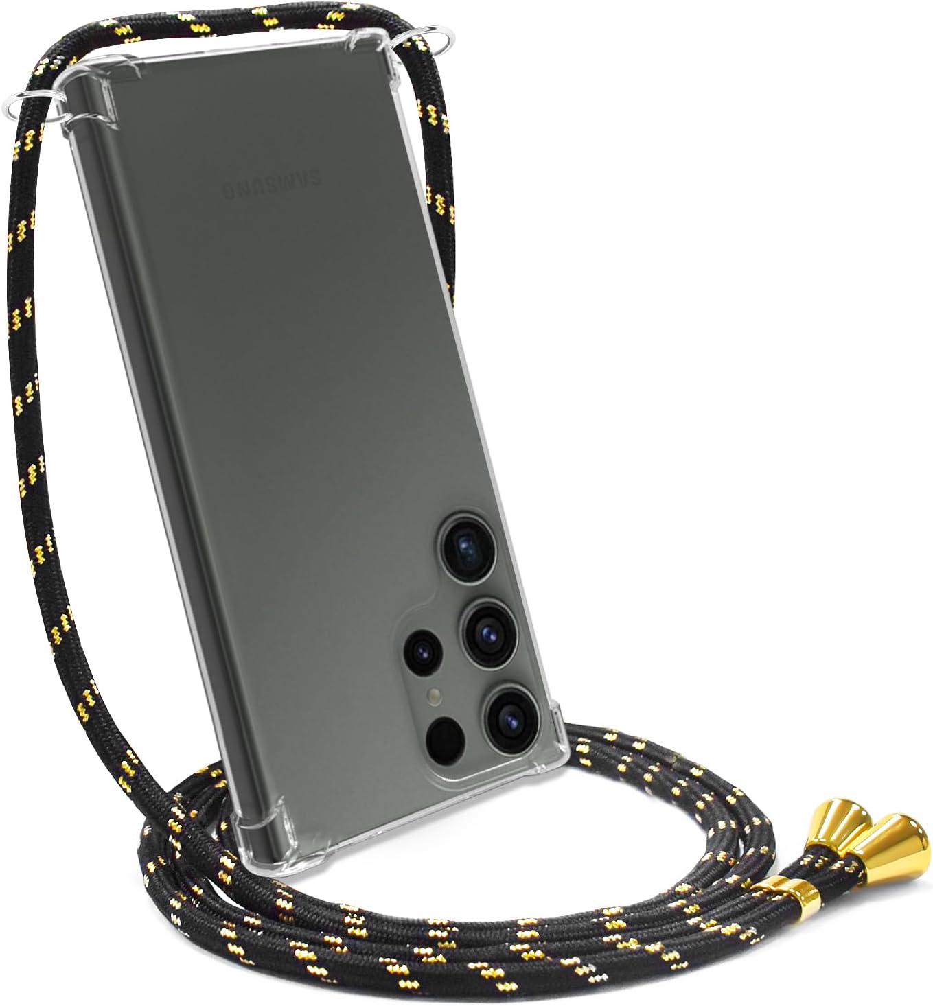 for Samsung S22 Ultra Phone Case Clear Strap Lanyard for Women ...