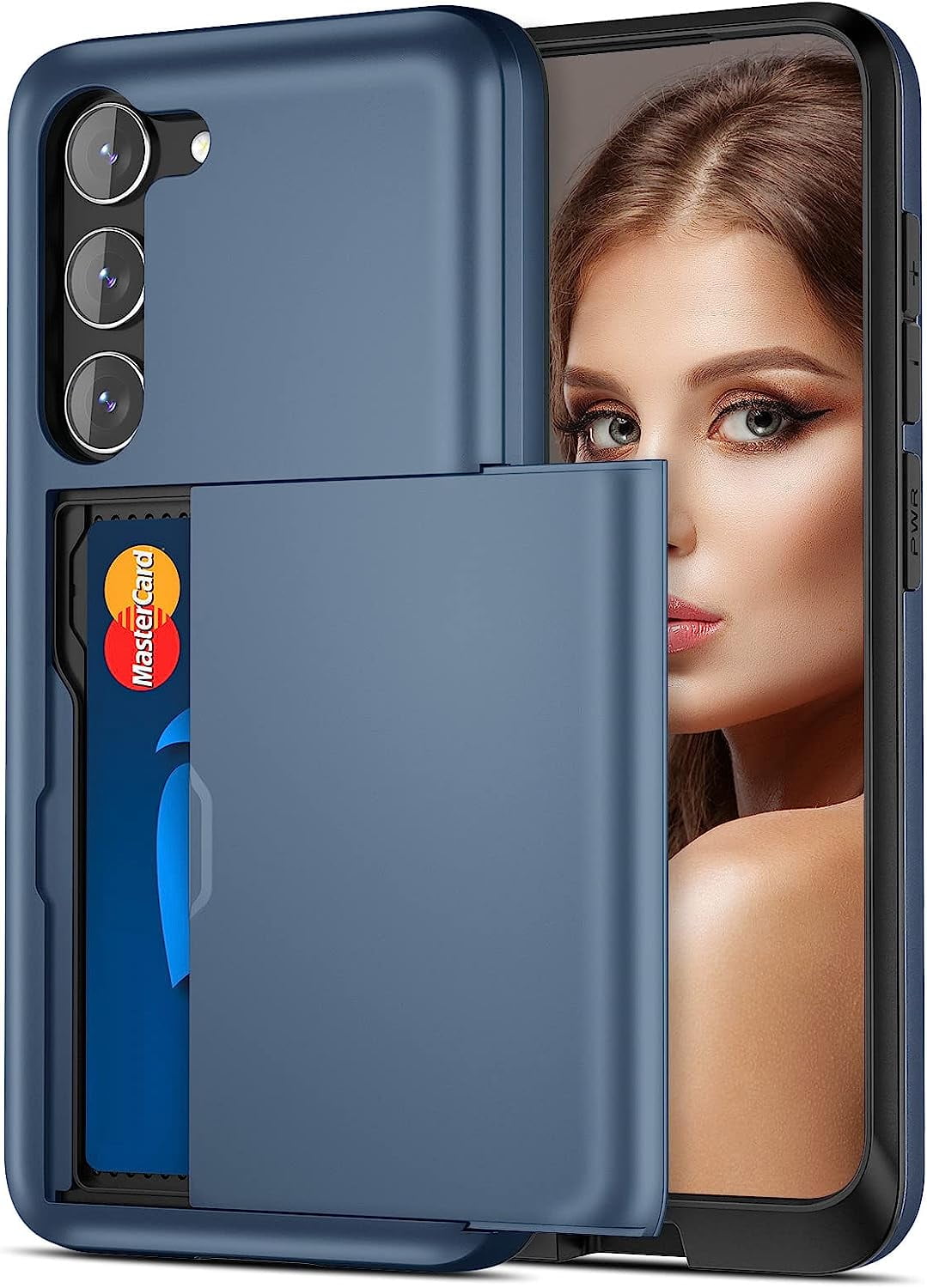 for Samsung S23 Case, Galaxy S23 Case Wallet Cover Credit Card IDs Cash ...