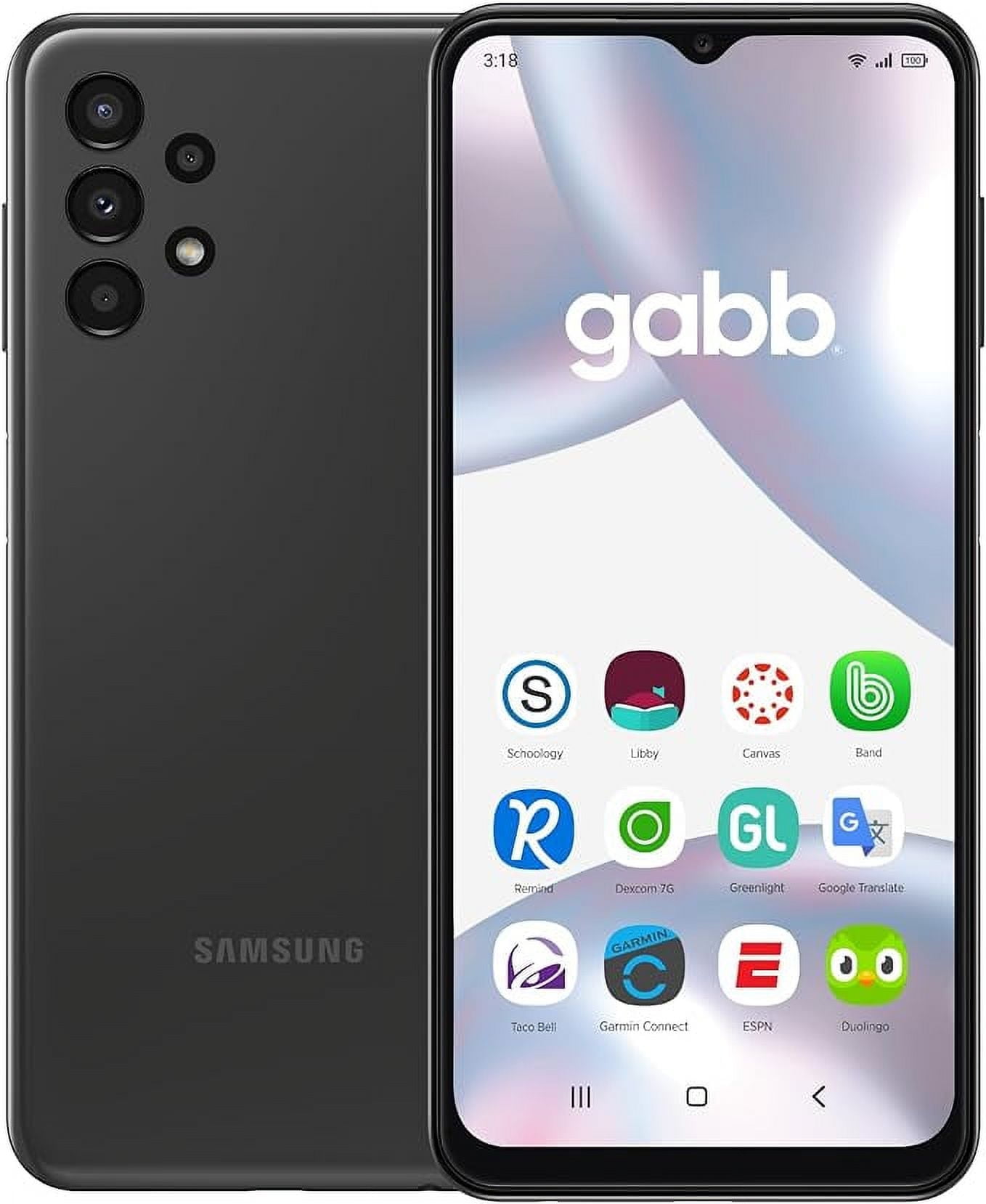 Gabb Phone 3 Pro 32 GB Smart Phone for Kids or Teens- Black, Made by ...