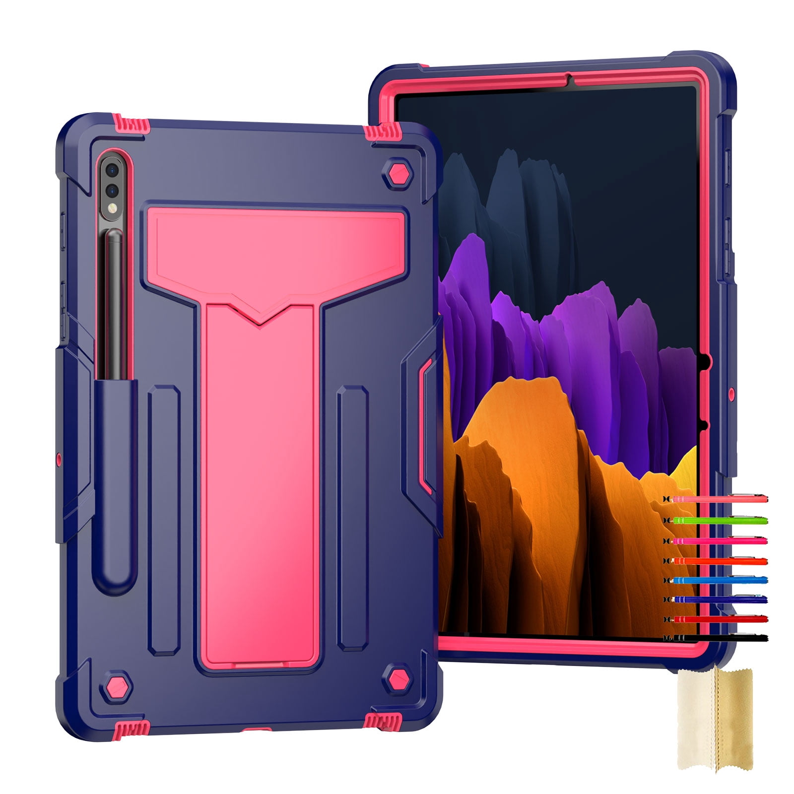 for Samsung Tab S8 11" SM-X700/X706 2022 Tablet Case, Silicone Hard ...
