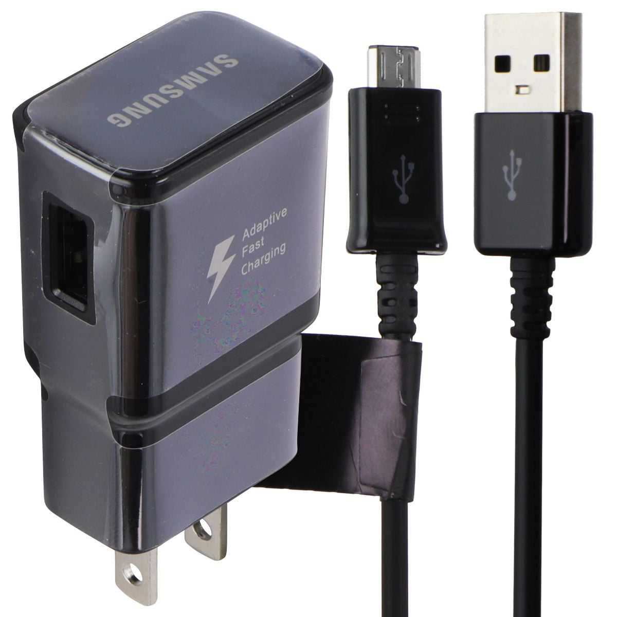 Pre-Owned Samsung Travel Adapter Charger for USB w/ USB to USB Micro ...