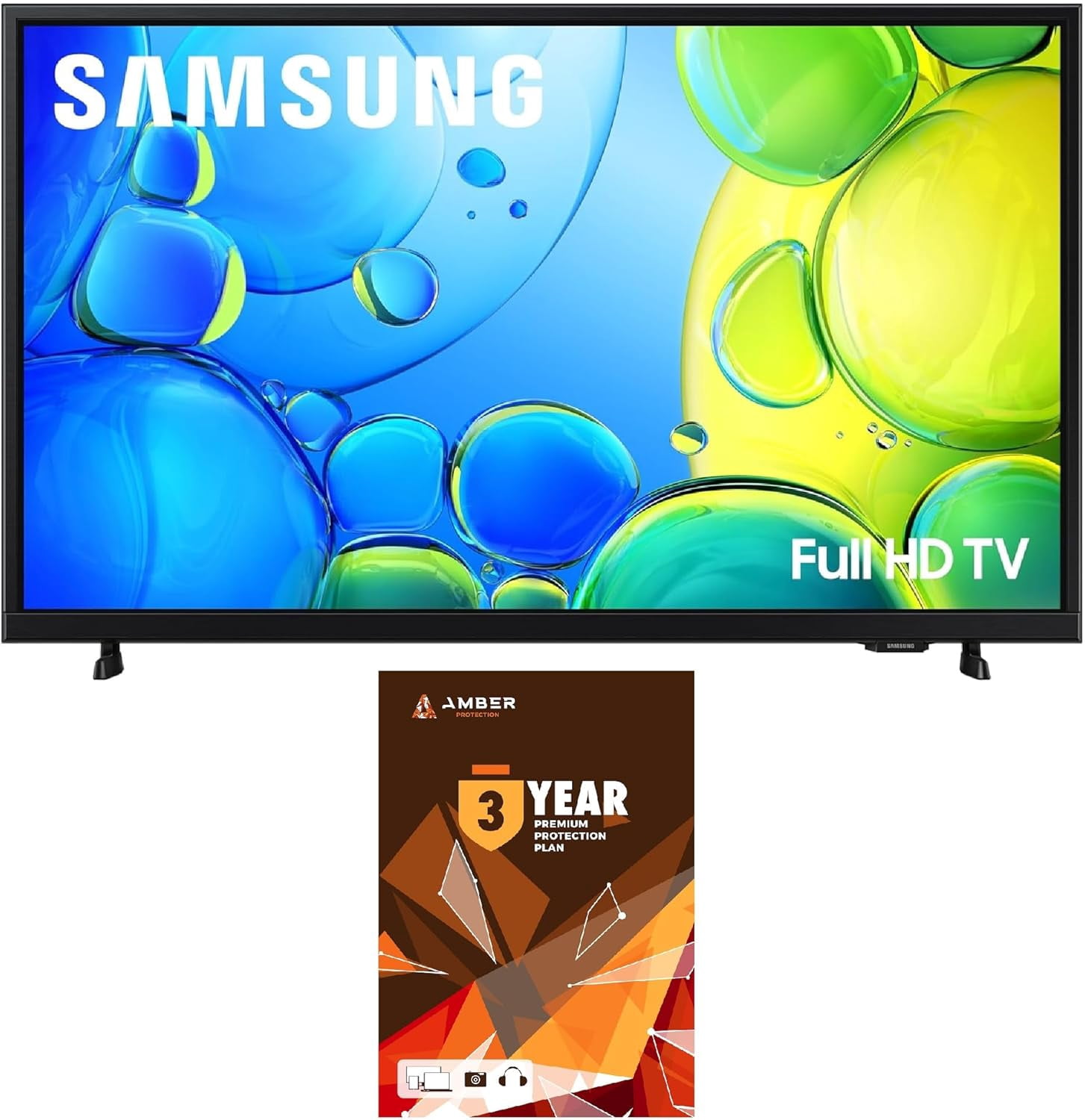 Samsung UN32F6000FFXZA 32 Inch FHD Smart TV with Mega Contrast with a 3 ...