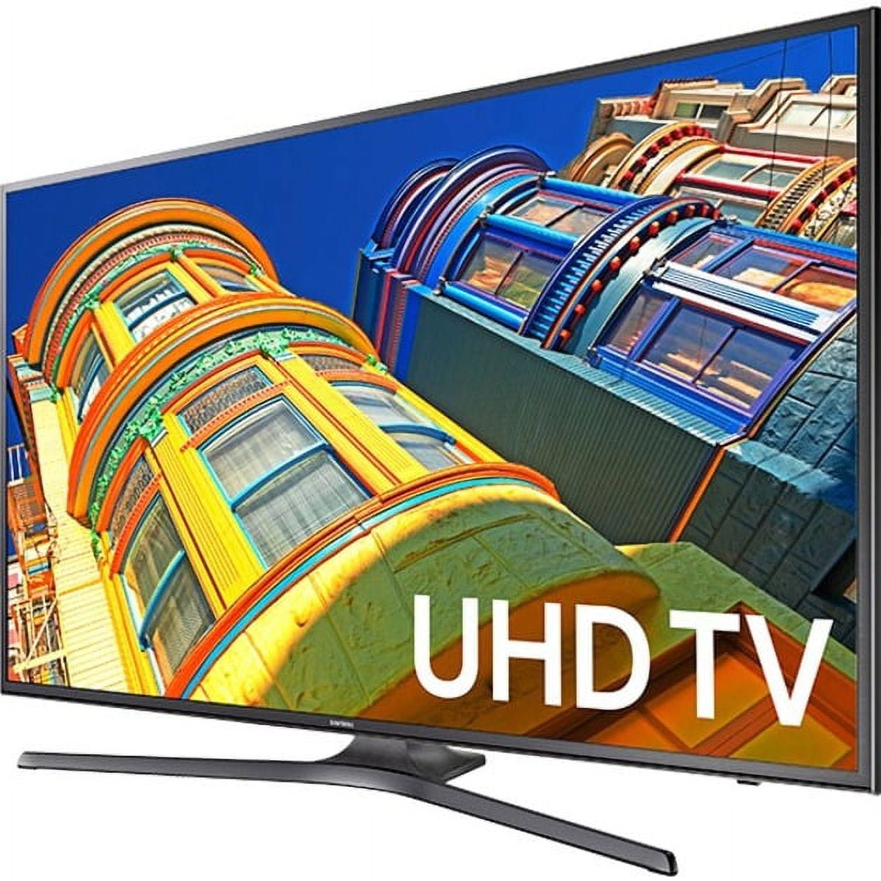 Samsung UN65KU6300 65 inch Smart 4K Ultra HD Motion Rate 120 LED UHDTV ...