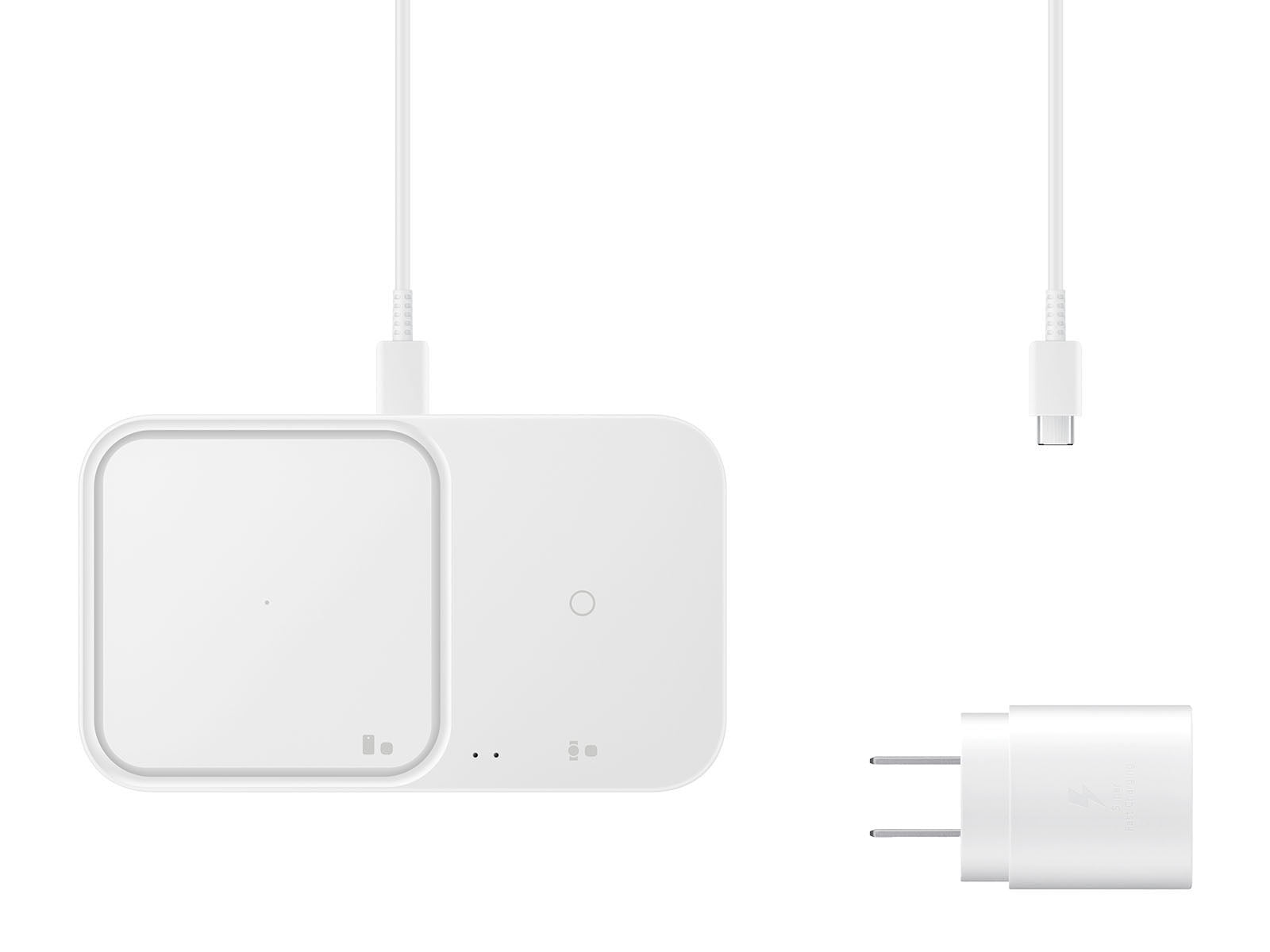 Samsung Wireless Charger Fast Charge Pad DUO, WHITE, EP-P5400TWEWMT ...