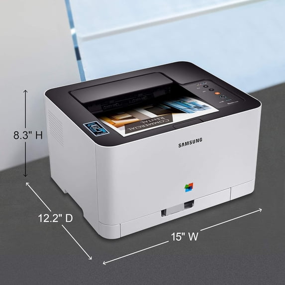 Samsung Xpress C430W Wireless Color Laser Printer with Simple NFC ...