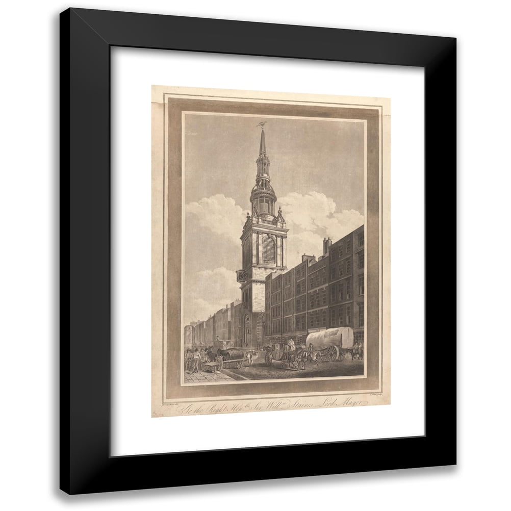Samuel Alken 11x14 Black Modern Framed Museum Art Print Titled - Bow ...