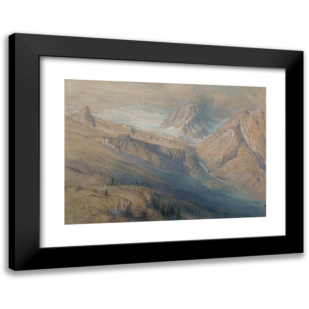 Samuel Colman 14x11 Black Modern Framed Museum Art Print Titled - The ...