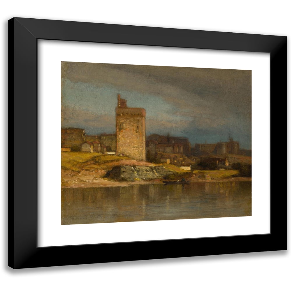 Samuel Colman 14x12 Black Modern Framed Museum Art Print Titled - Old ...