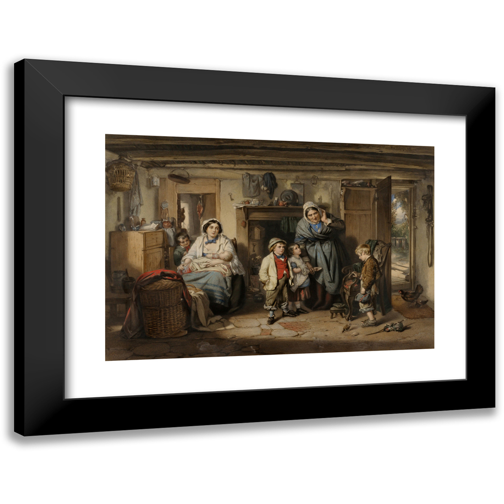 Samuel Cousins 24x18 Black Modern Framed Museum Art Print Titled ...