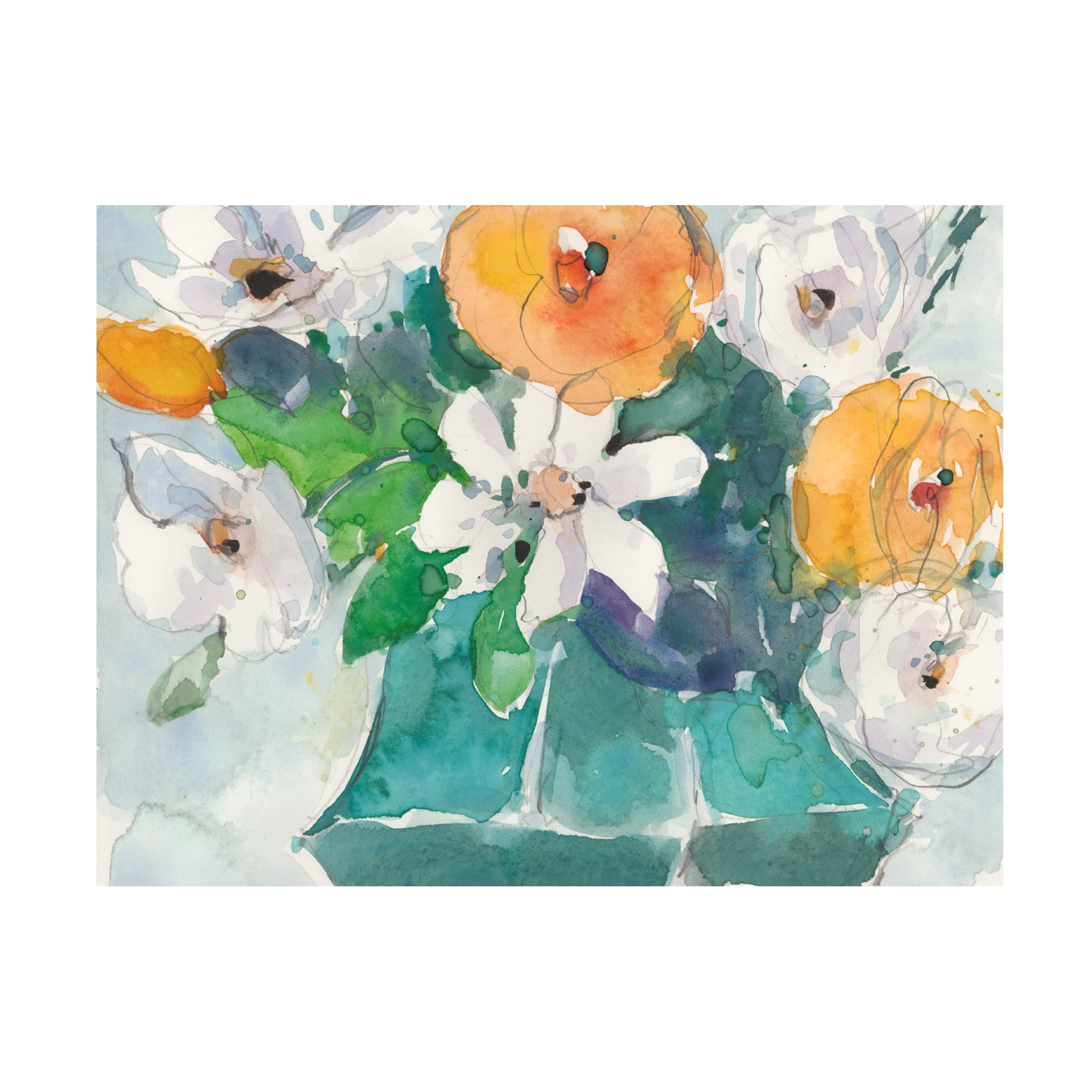 Samuel Dixon 'The Bouquet I' Canvas Art - Walmart.com