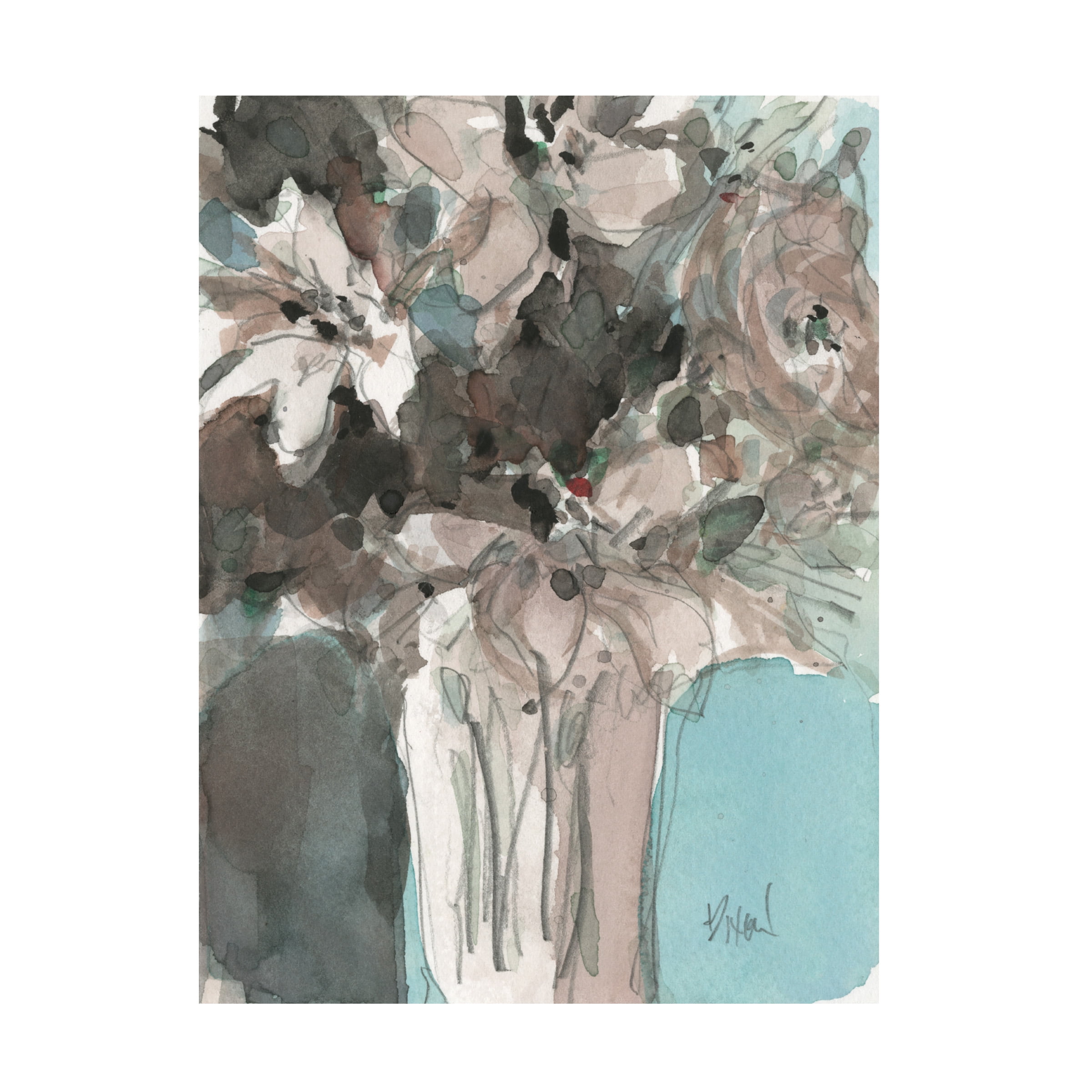 Samuel Dixon 'Two Hues I' Canvas Art - Walmart.com