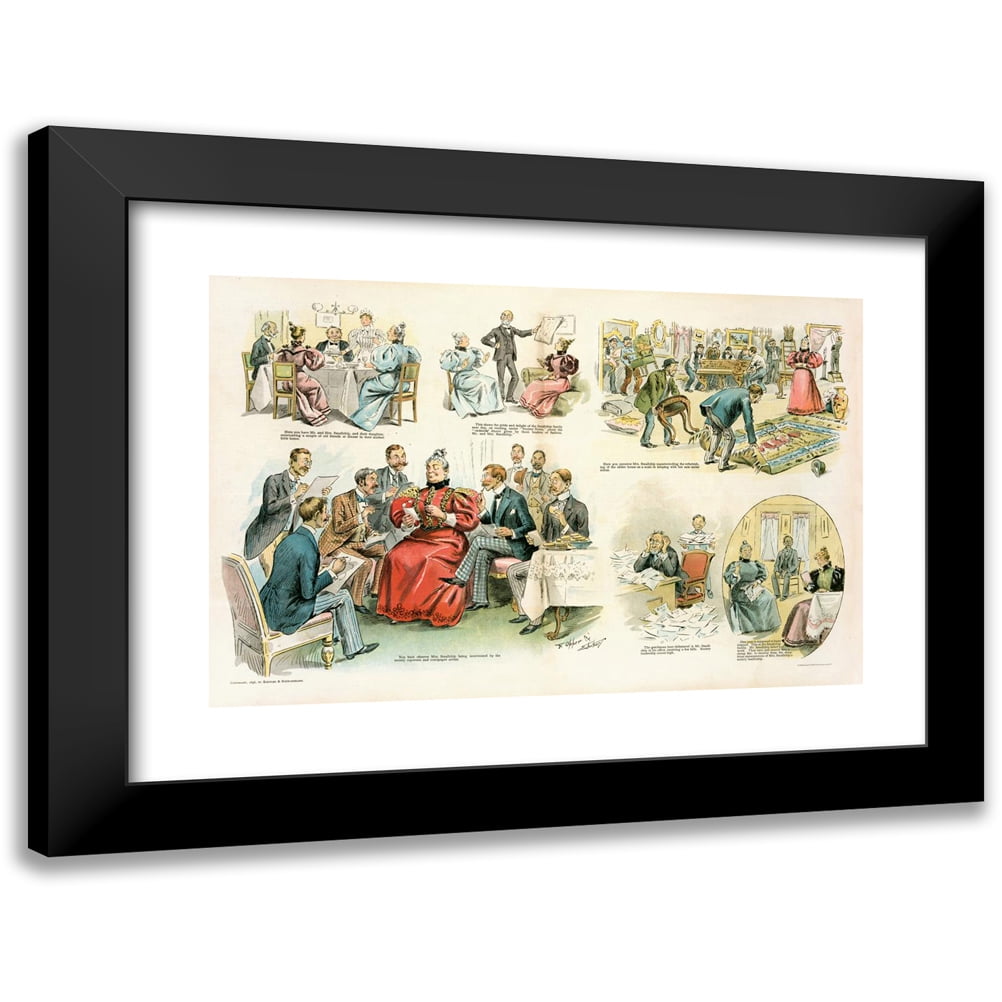 Samuel Ehrhart 24x17 Black Modern Framed Museum Art Print Titled - What ...