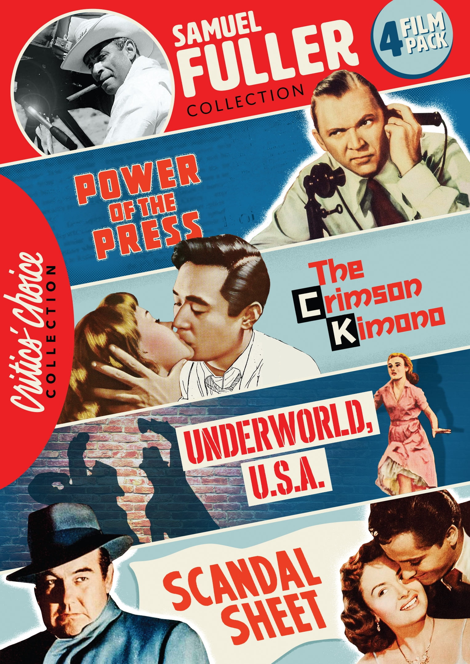 Samuel Fuller Collection: 4 Film Pack - Walmart.com