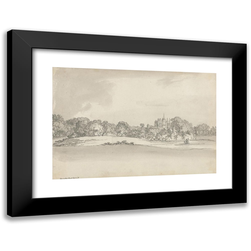 Samuel Hieronymus Grimm 14x11 Black Modern Framed Museum Art Print ...