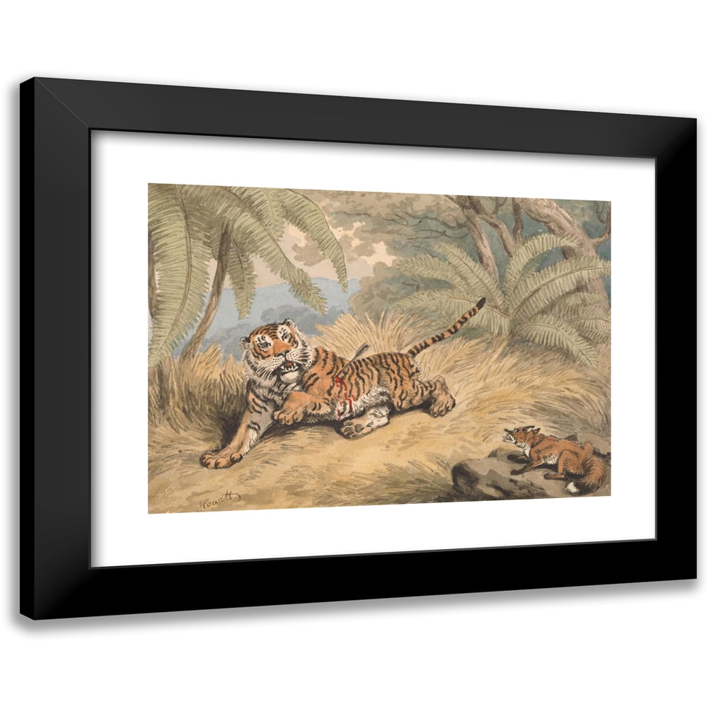 Samuel Howitt 14x11 Black Modern Framed Museum Art Print Titled - A ...