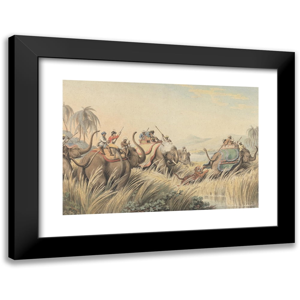 Samuel Howitt 14x11 Black Modern Framed Museum Art Print Titled - The ...