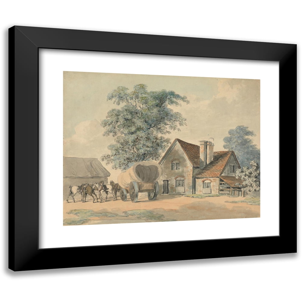 Samuel Howitt 14x12 Black Modern Framed Museum Art Print Titled ...