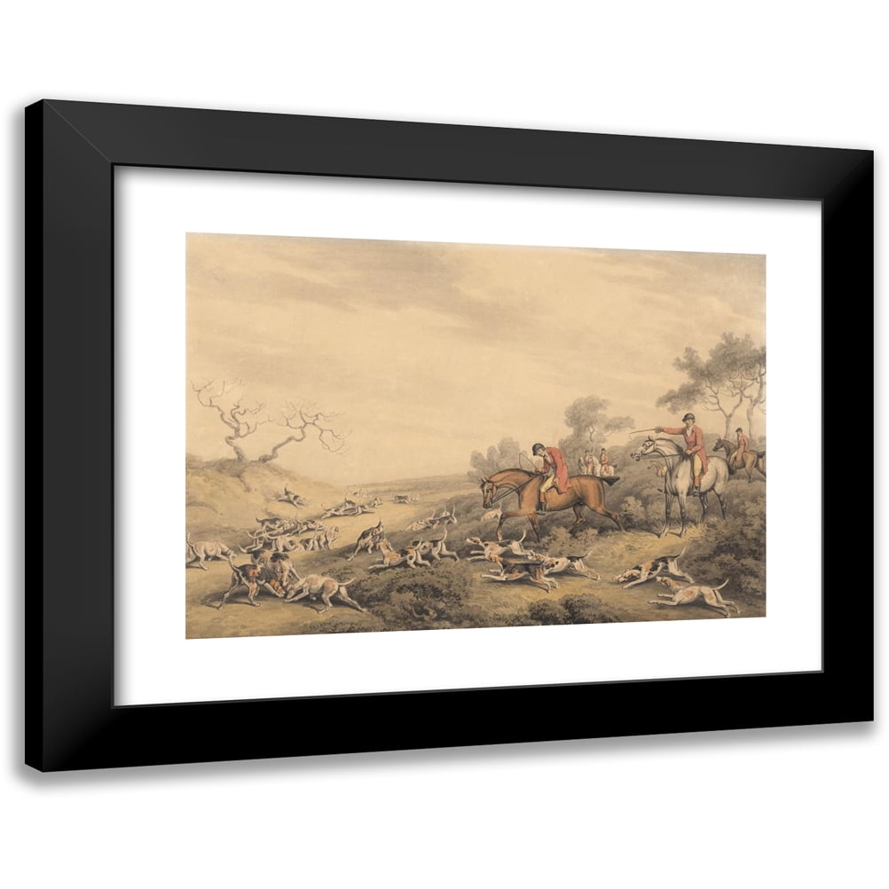 Samuel Howitt 18x14 Black Modern Framed Museum Art Print Titled ...